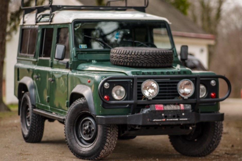 How Much is a Land Rover Defender Worth at Auction? | Old Cars Data